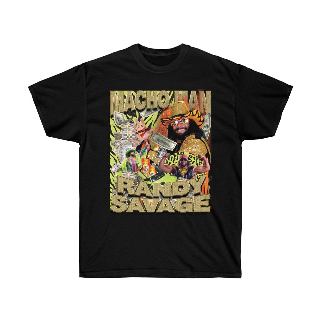Macho Man Randy Savage WWE WWF Wrestlemania 90's Superstar Hip-Hop R&B ...